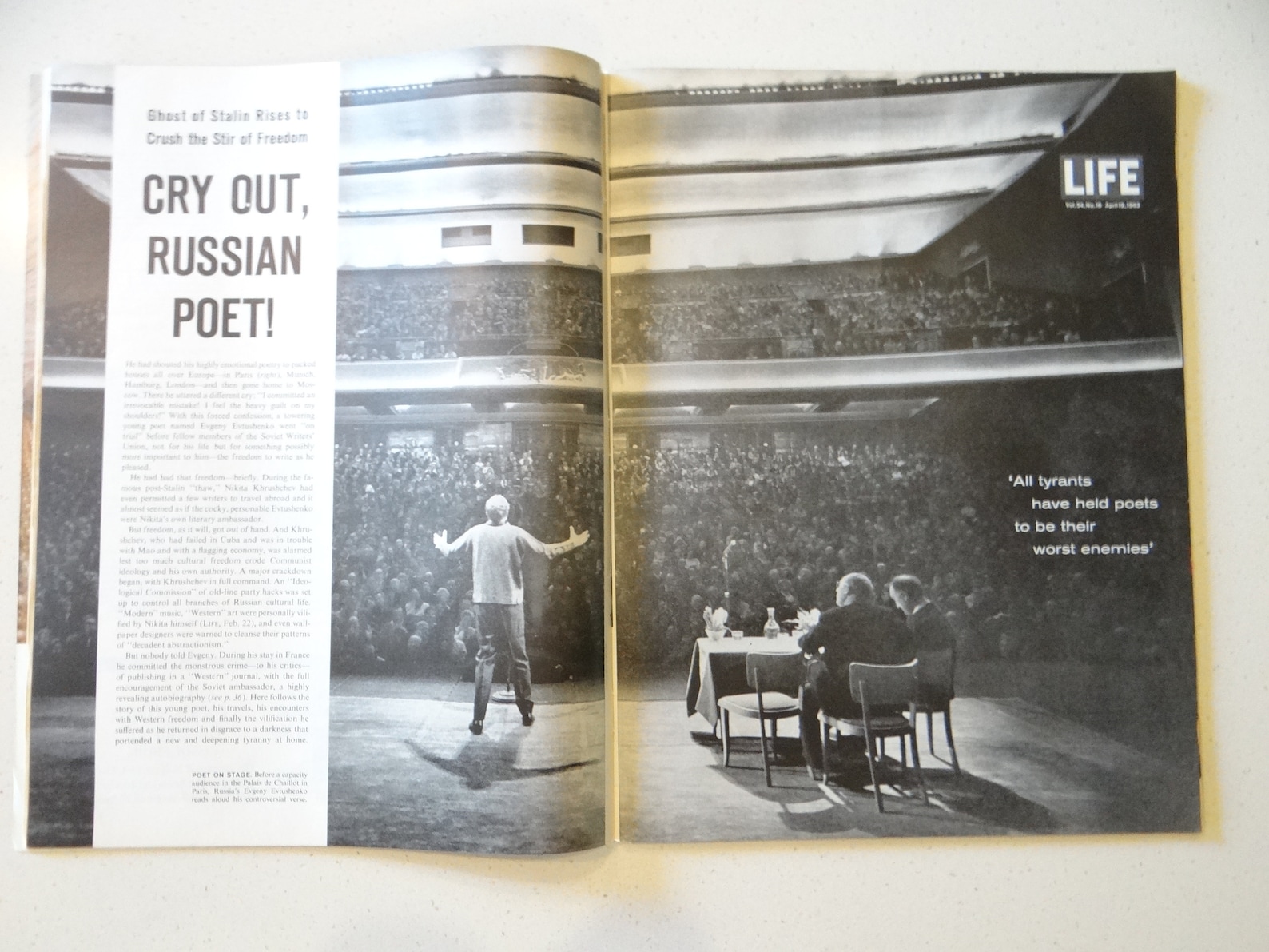 Vintage 1963 Life Magazine April 19 Richard Burton Elizabeth | Etsy