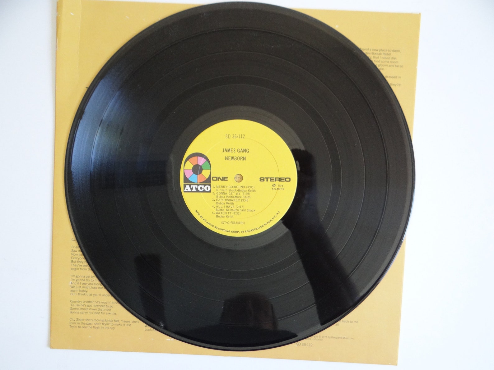 Vintage First US Issue 1975 Atco Records James Gang - Etsy