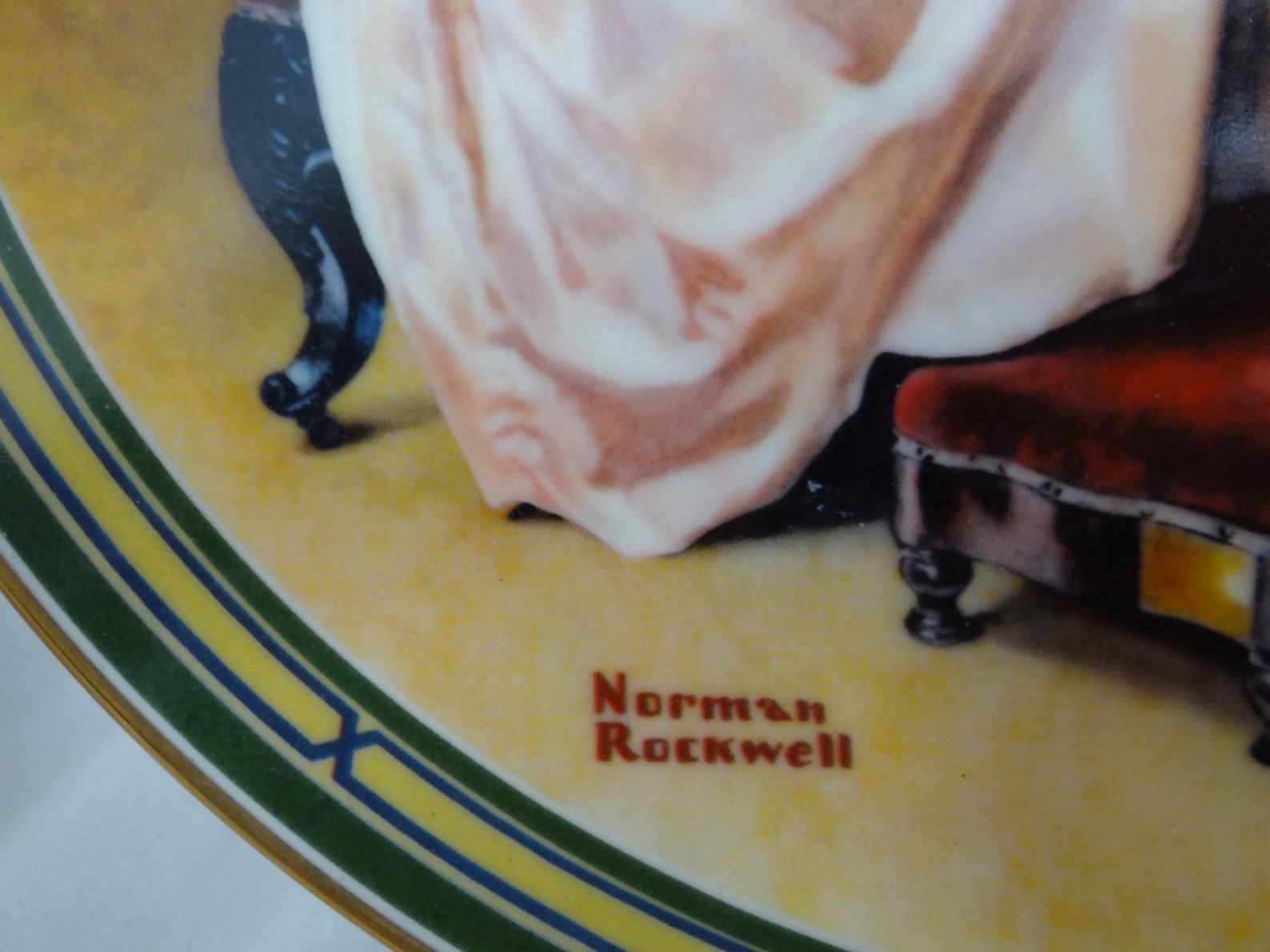 1985 Edwin Knowles Norman Rockwell a Couple's | Etsy