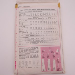 Vintage 1970s Simplicity Pattern #9985 Size 12 Misses Petite - 1970s ...