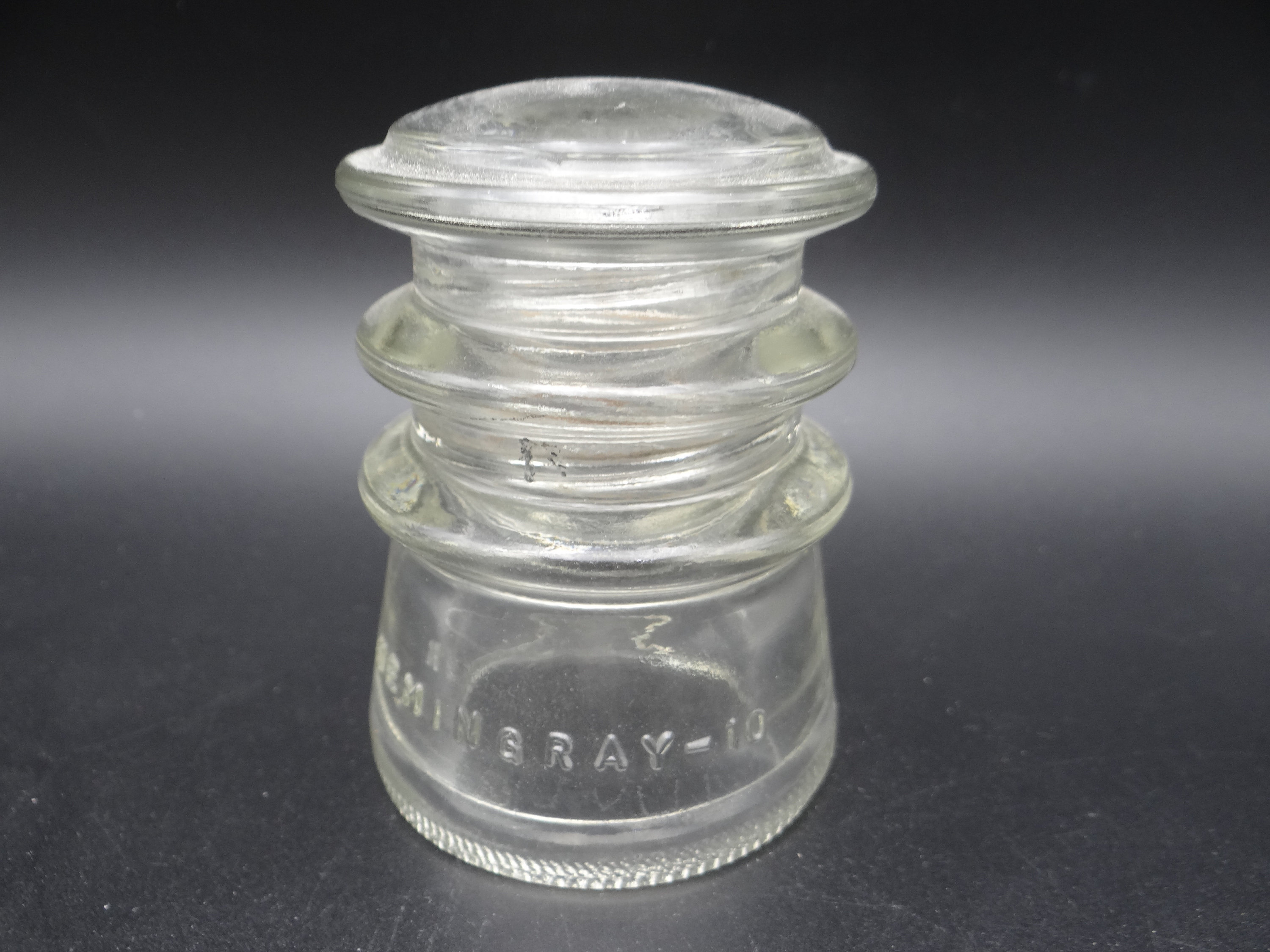 1930s Hemingray 10 CD 115 SB Clear Glass Insulator Decor - Etsy
