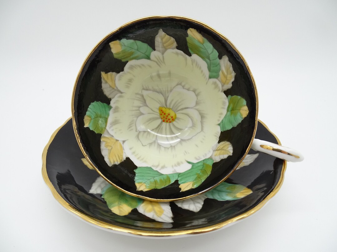 Rare Stunning 1950s Hand Painted Tuscan Bone China English Bone China ...