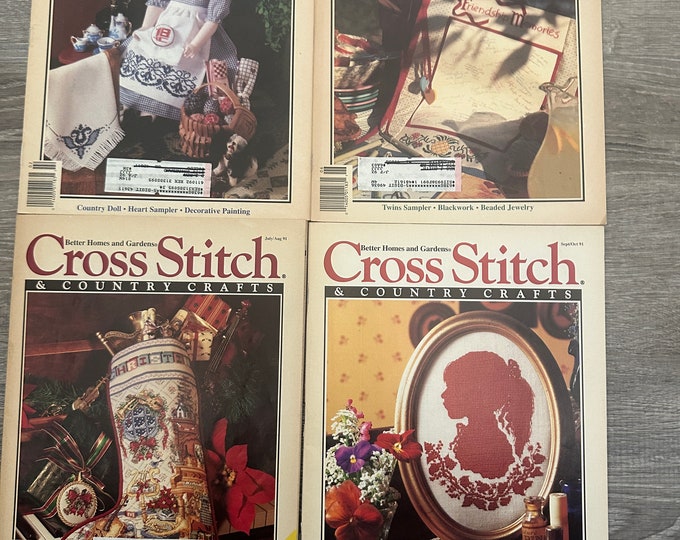 Cross Stitch and Country Crafts Magazine - 1991 - You Choose One ...