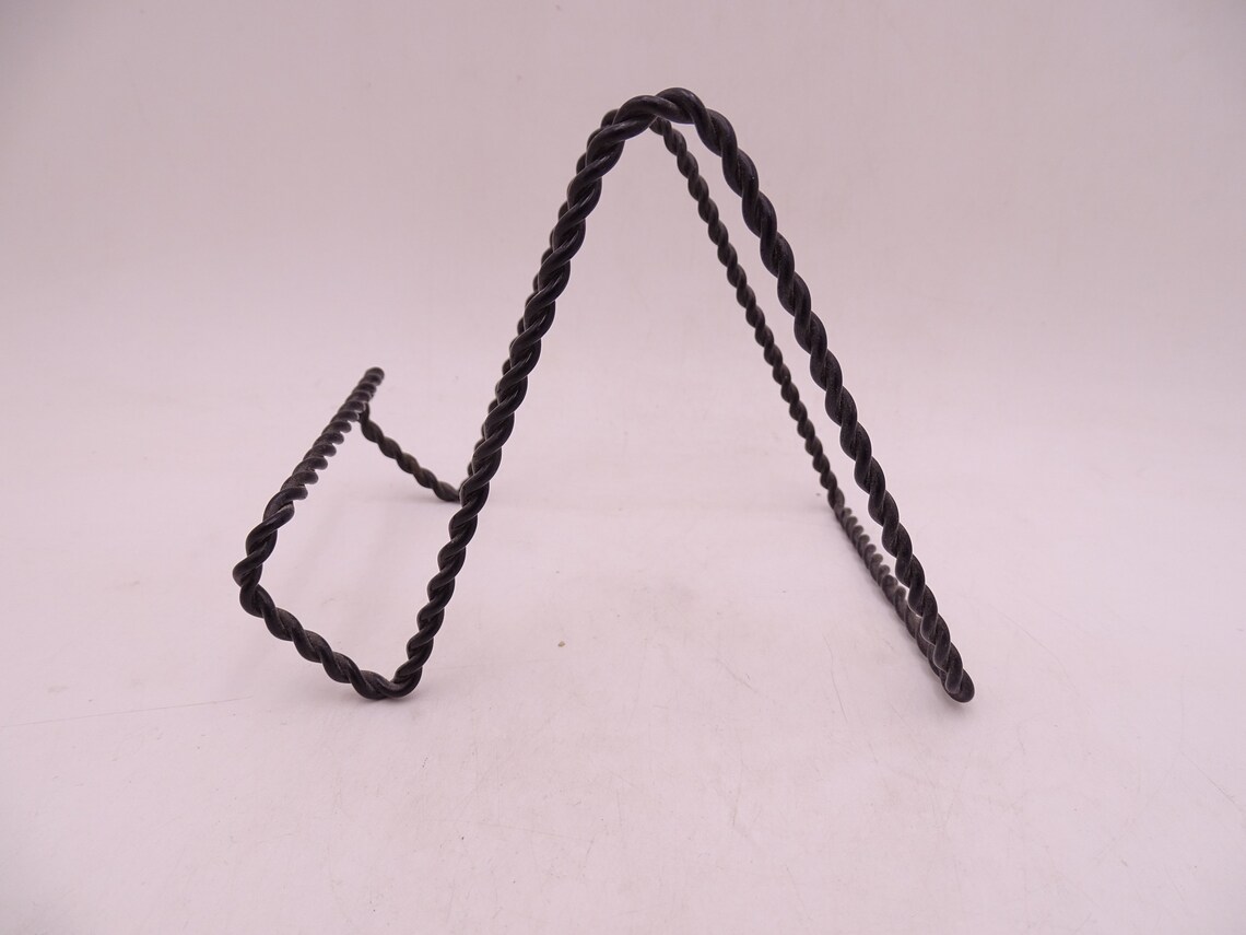 Set of 5 Twisted Metal Display Stands for Plates Books Prints Art - Etsy