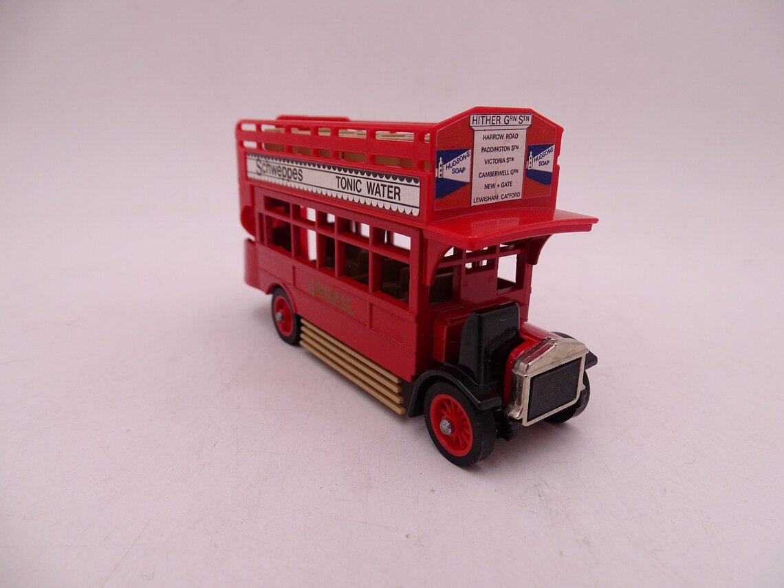 Vintage Lesney Matchbox Y-23 Models of Yesteryear "schweppes" 1922 AEC ...