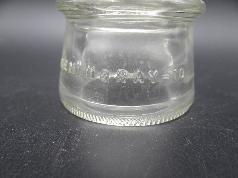 1930s Hemingray 10 CD 115 SB Clear Glass Insulator Decor - Etsy