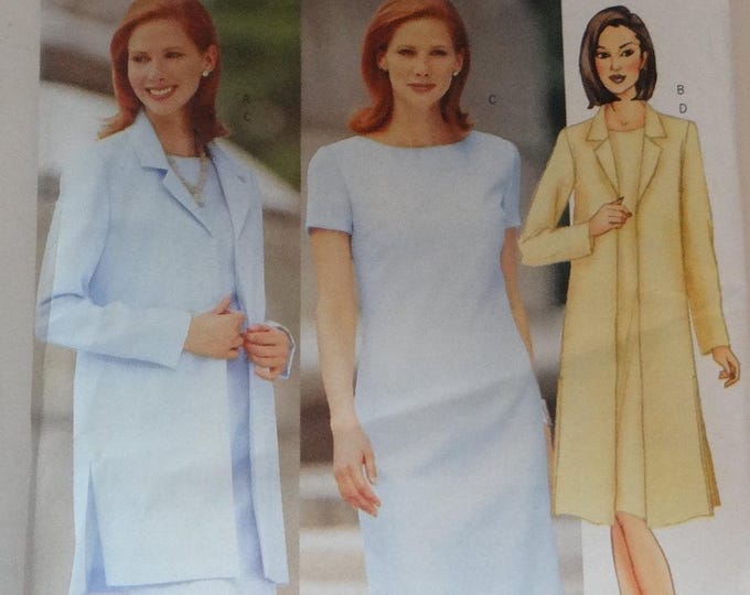 Vintage Butterick #6455 Sewing Pattern - Sizes 18 20 22 - Misses Short ...