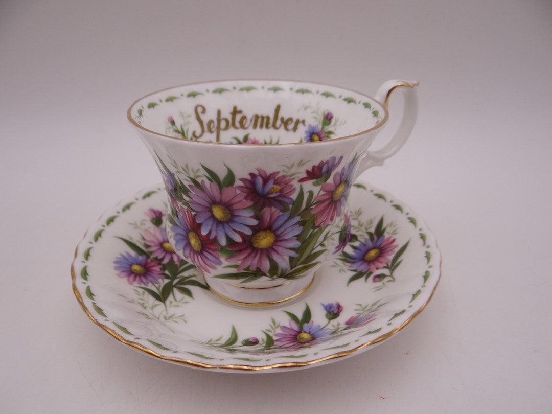 Vintage English Bone China Royal Albert Teacup and Saucer Flower of the ...