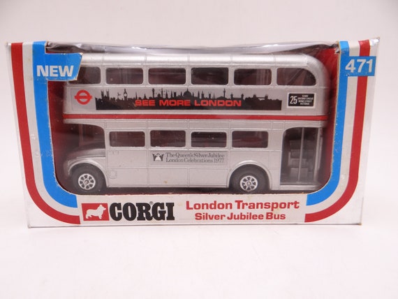 Vintage Corgitronics London Bus toy London transport double decker bus ...