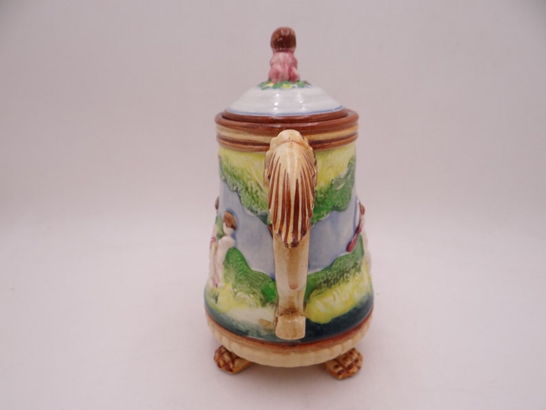Rare Vintage Morikin Ware Occupied Japan Muses Dragon Coffee or Teapot ...