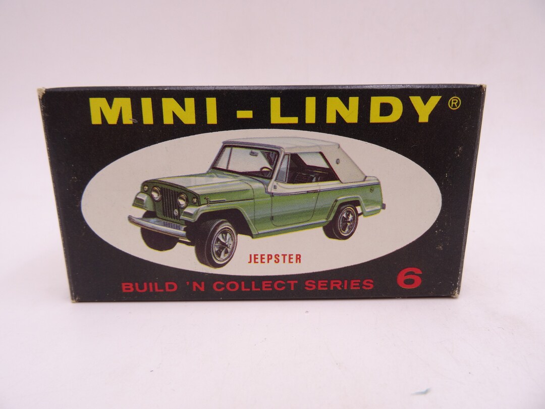Vintage Mini-lindy Lindberg Line Build 'n' Collect 6 "jeepster" Toy Car ...