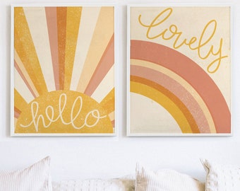 Hello Sunshine Art | Etsy