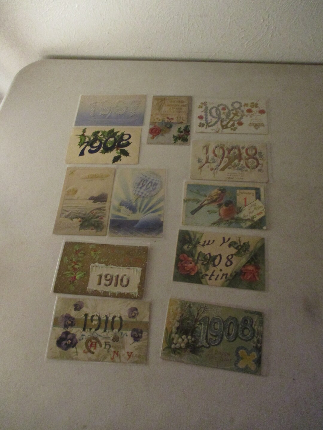 Early 1900s New Years Post Cards 12 Lot Antique Vintage - Etsy
