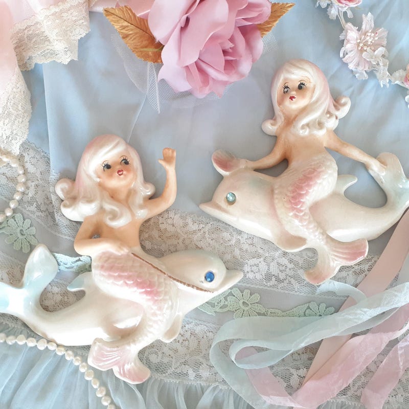 Lefton Mermaid - Etsy