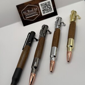 USS New Jersey BB-62 Battleship Teak Decking Bolt Action Pen Choice of ...
