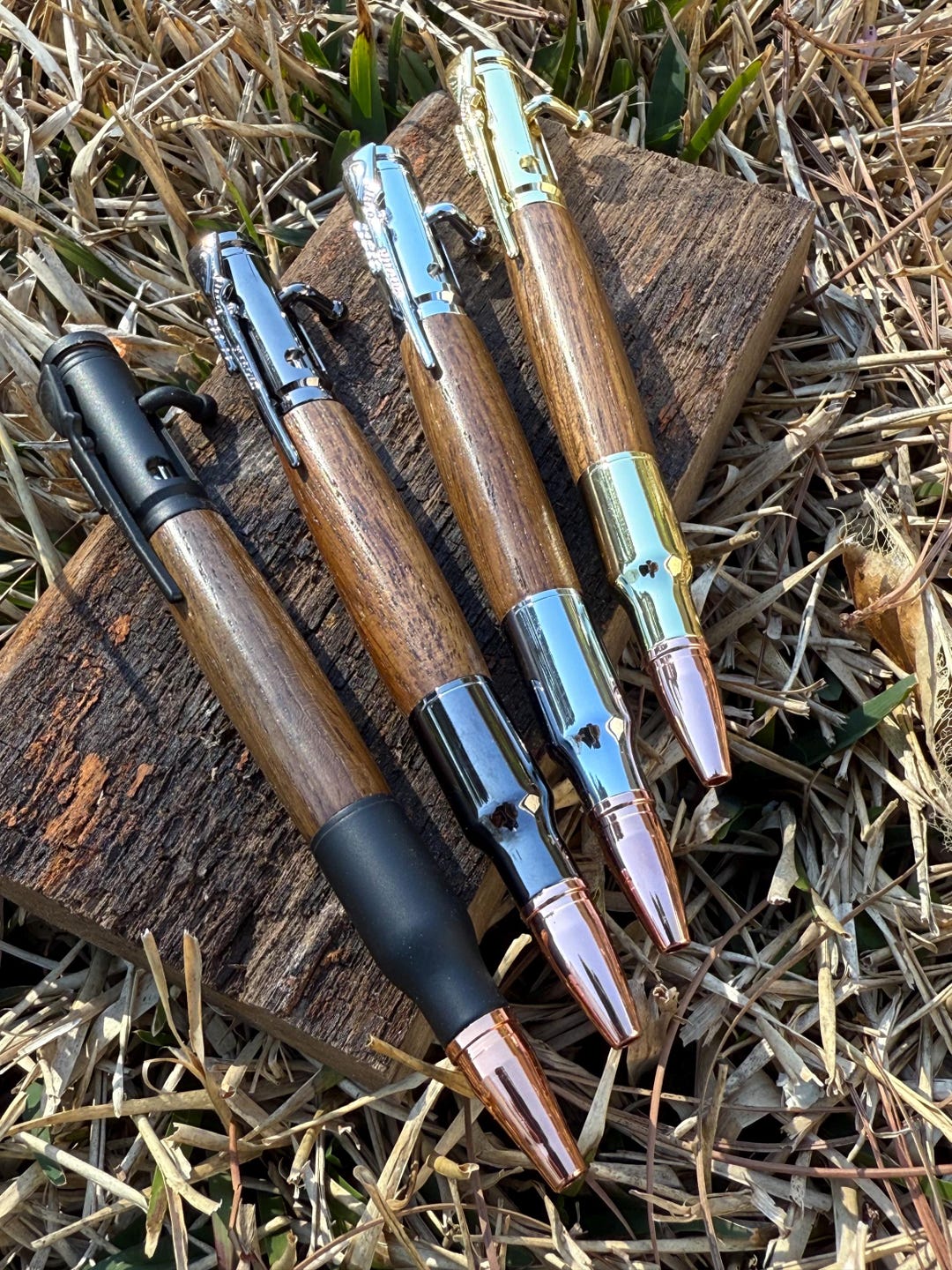 USS New Jersey BB-62 Battleship Teak Decking Bolt Action Pen Choice of ...