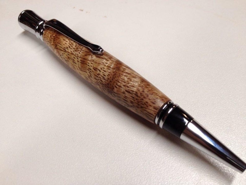 Curly Spalted Hawaiian Mango Executive Pen - Etsy