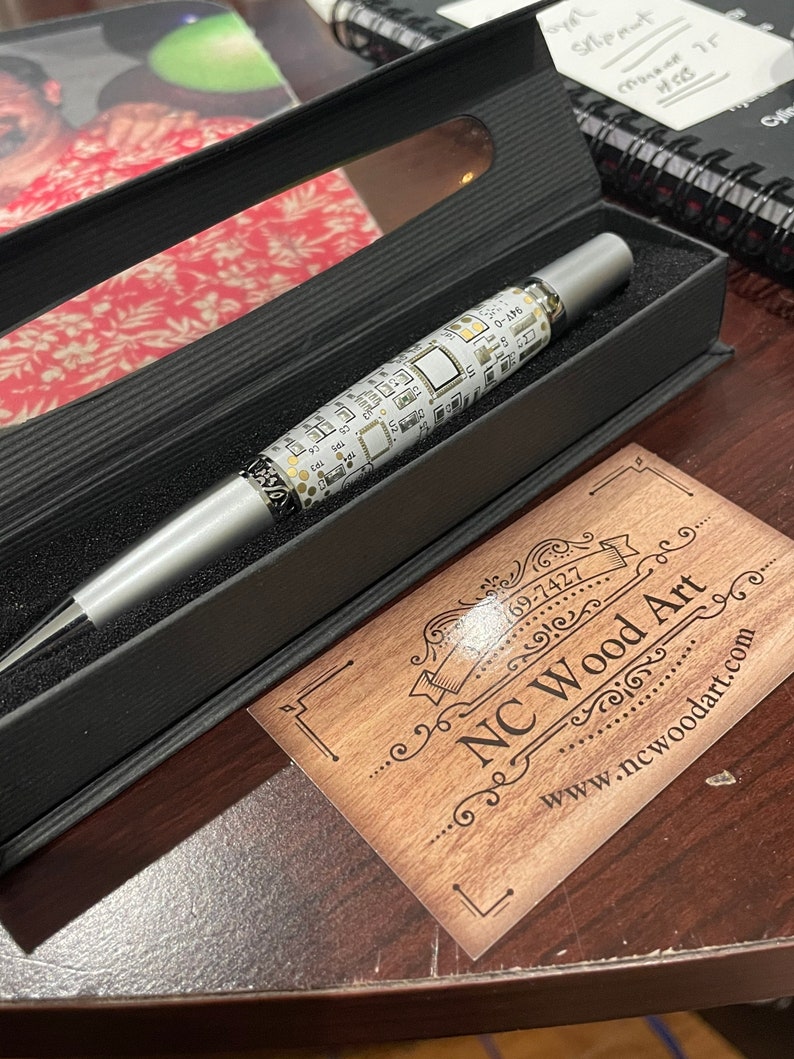 Genuine PCB White Circuit Board Pen Perfect Gift for Tech - Etsy