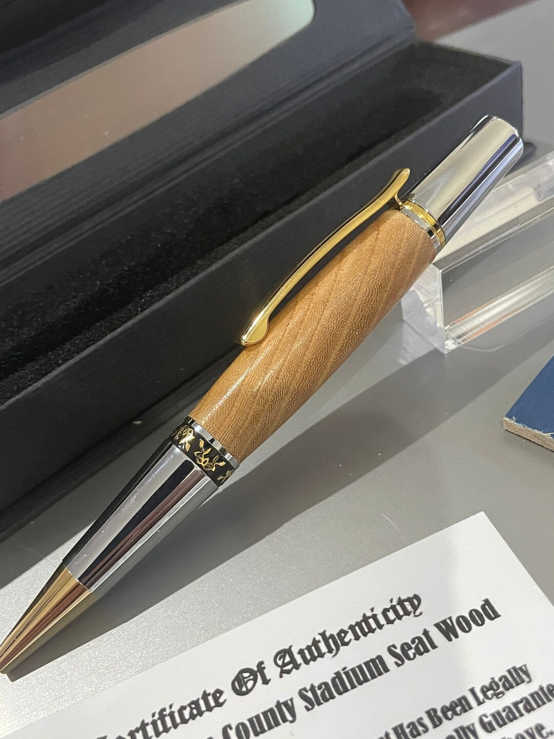 Atlanta Braves Authentic Fulton County Stadium Seat Ballpoint Pen W ...