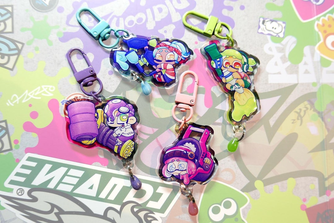 Splat Babies - Carrying Splatoon Charms - Etsy