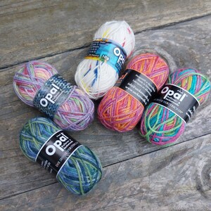 Opal Minis, 4 Ply Sock Yarn, Multiple Sets of Random Colours - Etsy