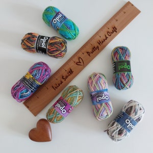 Opal Minis, 4 Ply Sock Yarn, Multiple Sets of Random Colours - Etsy