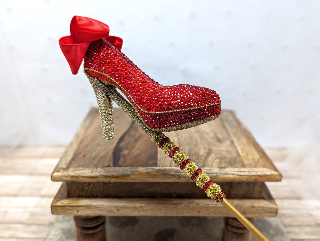 20 Ruby Red Stiletto/slipper Scepter - Etsy