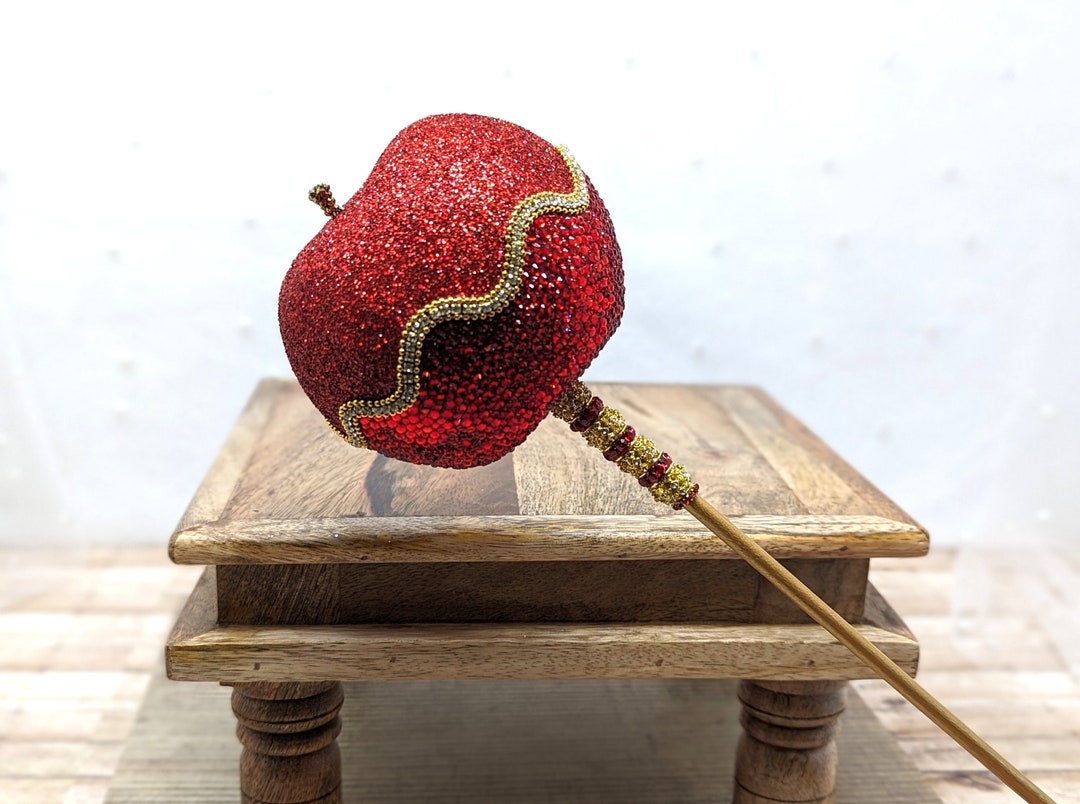 Snow White Red Apple Wand - Etsy