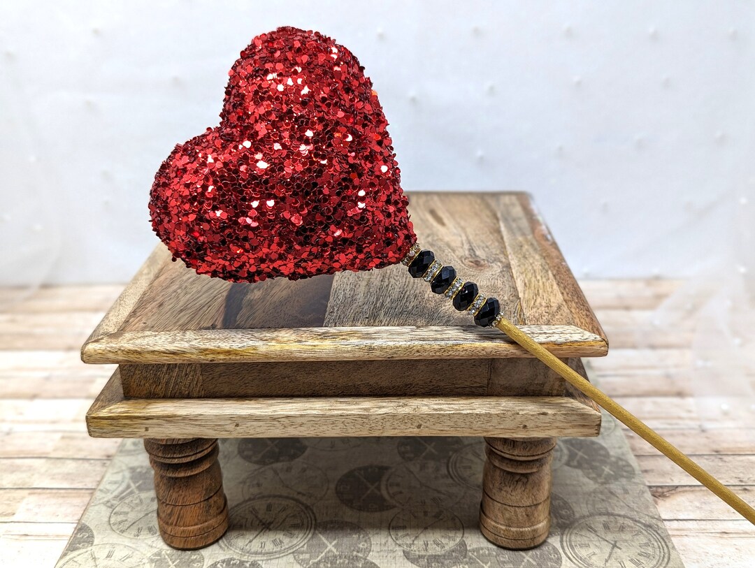15" Queen of Hearts Scepter - Etsy