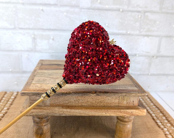 15" Queen of Hearts Scepter - Etsy