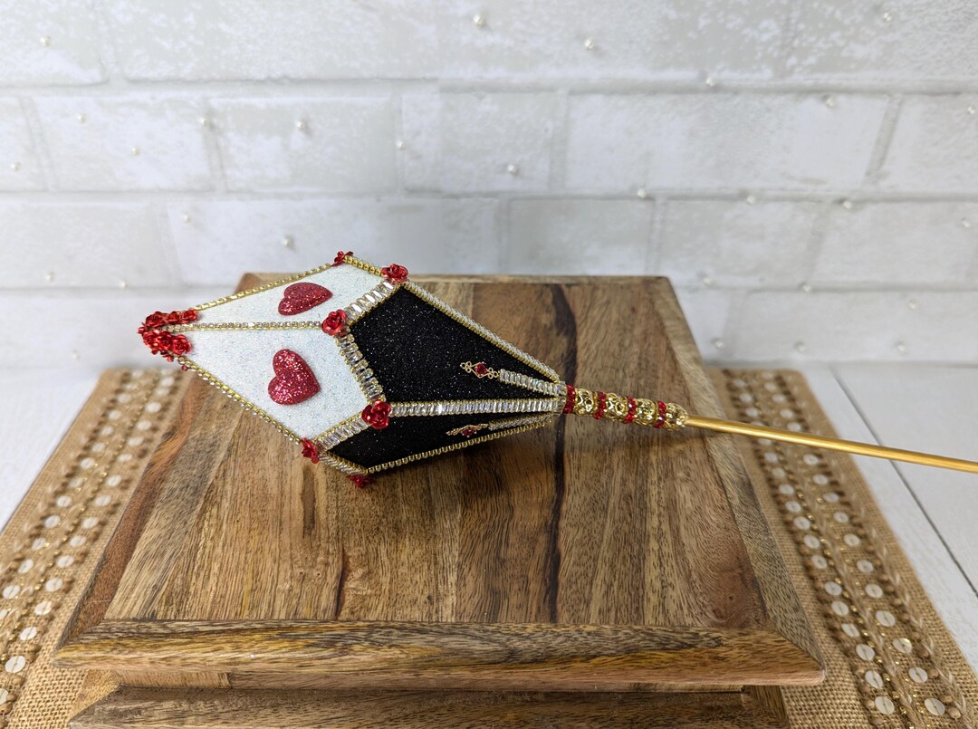 18 Queen of Hearts Diamond Scepter - Etsy