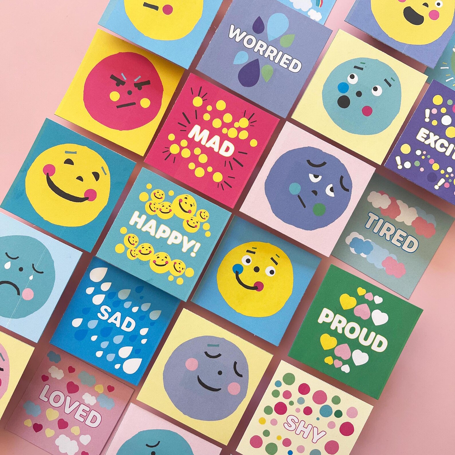 Feelings Matching Game / Printable Emotional Literacy Activity for Kids ...