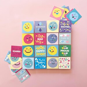 Feelings Matching Game / Printable Emotional Literacy Activity for Kids ...