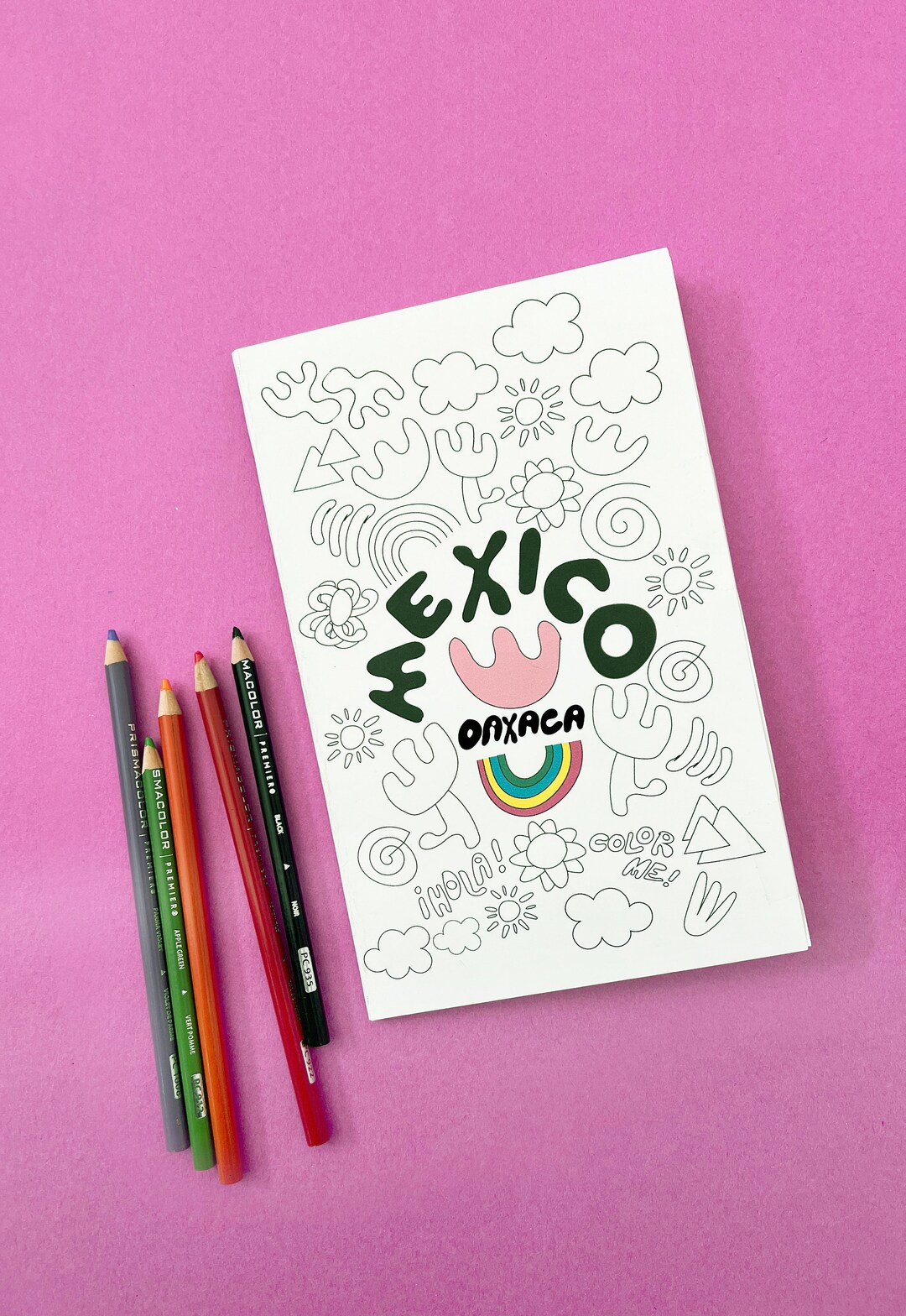 Travel Coloring Activity Booklet Oaxaca Mexico - Etsy