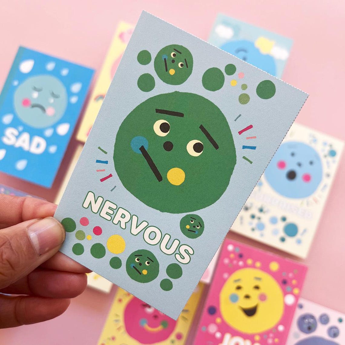 Feelings Flash Cards Printable / Emotions Flash Cards / Kids Feelings ...