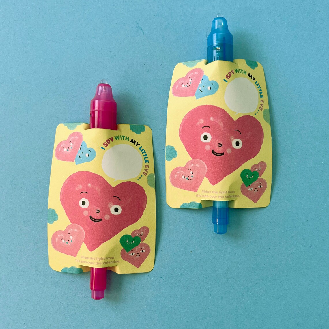 Mystery Invisible Ink Valentine / Valentine Printable / Kids Valentine ...