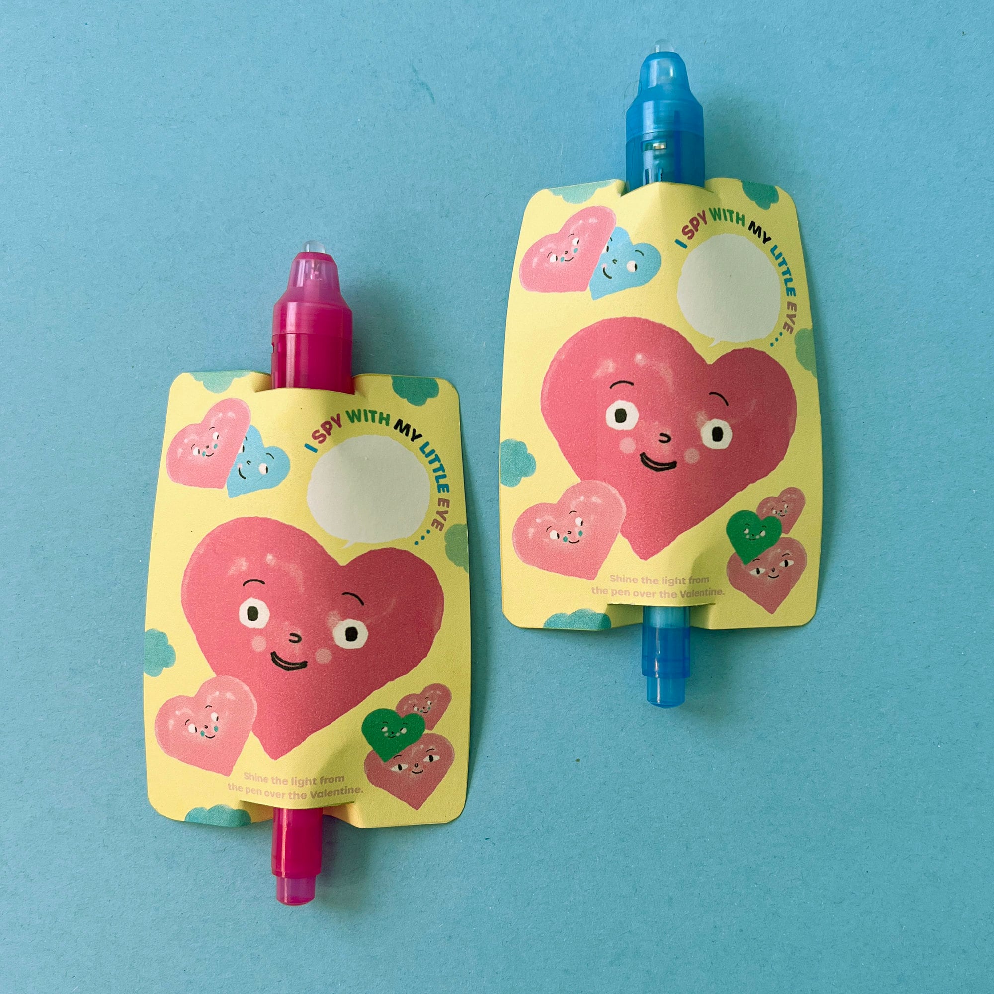 Mystery Invisible Ink Valentine / Valentine Printable / Kids Valentine ...