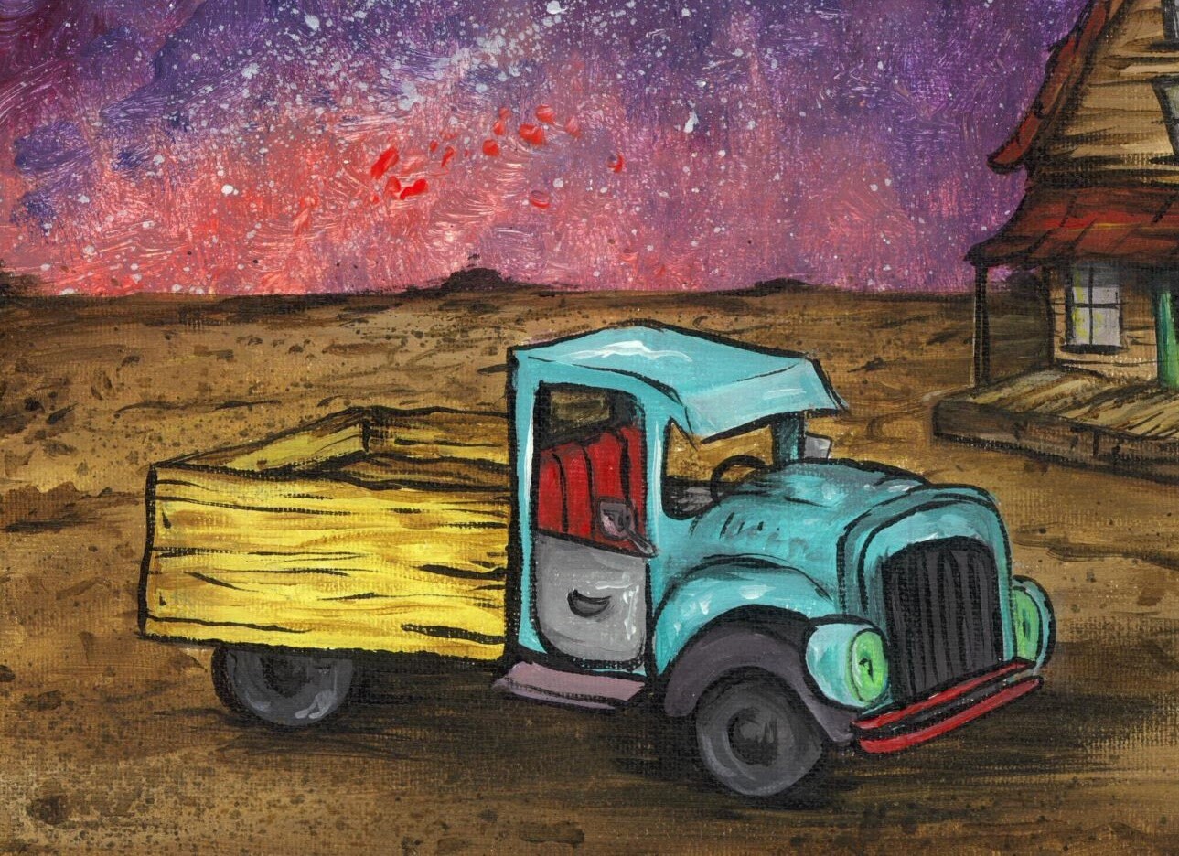 The Middle of Nowhere Print | Etsy