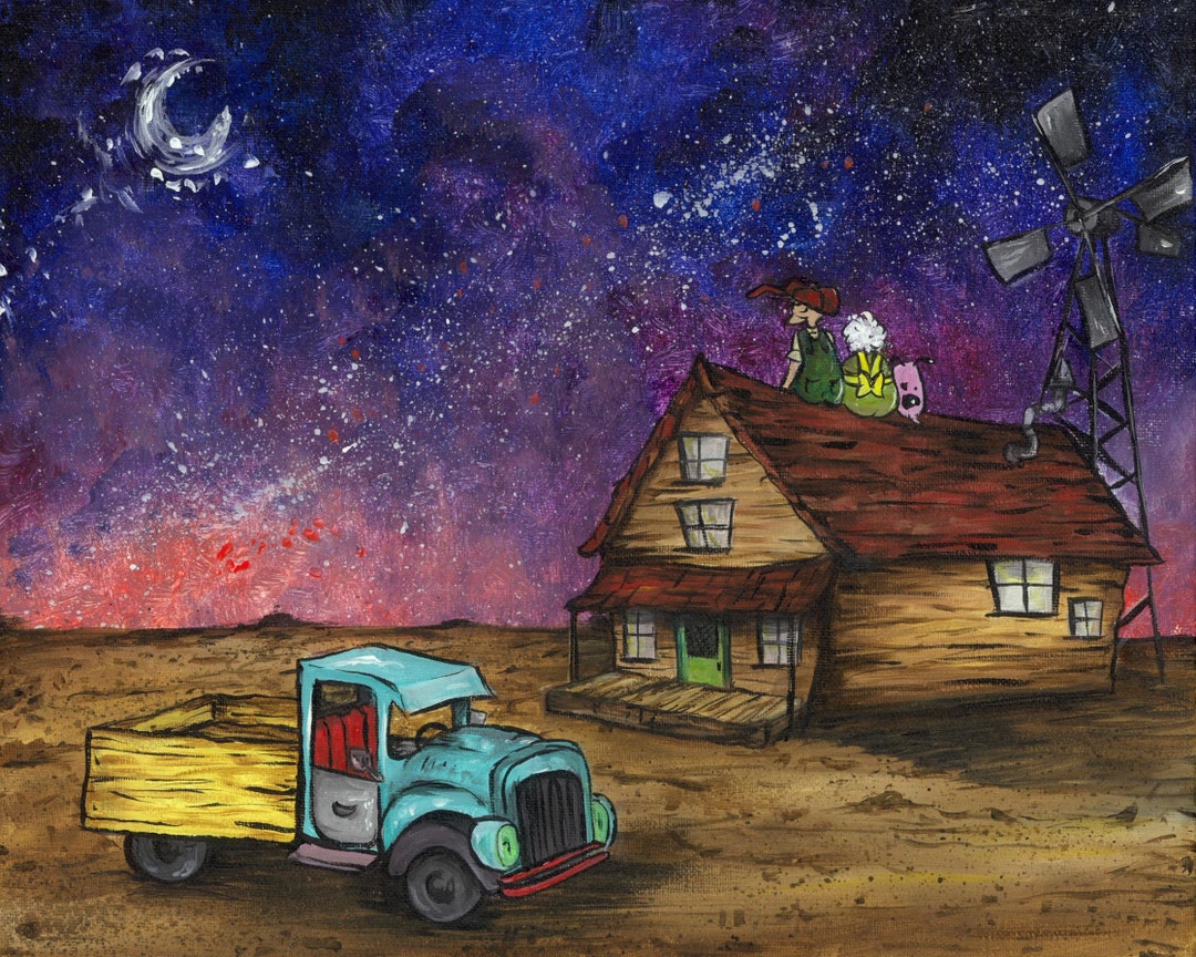 The Middle of Nowhere Print - Etsy