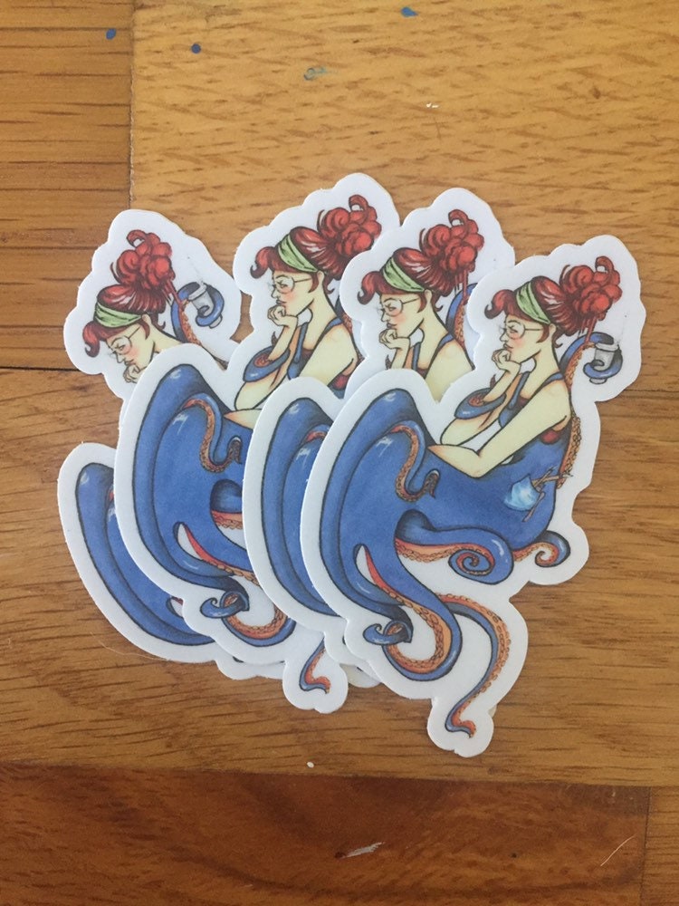 Art by Mandy Sticker - Etsy