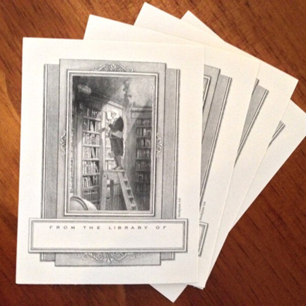 Bookplate - Etsy