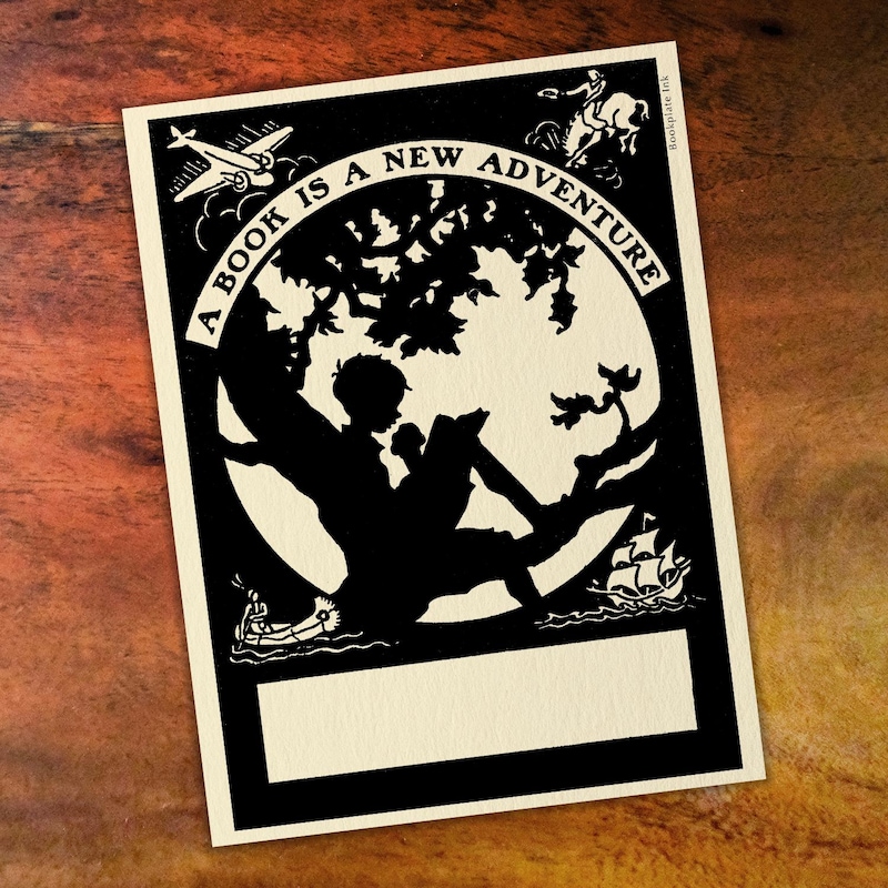 Childrens Bookplates - Etsy