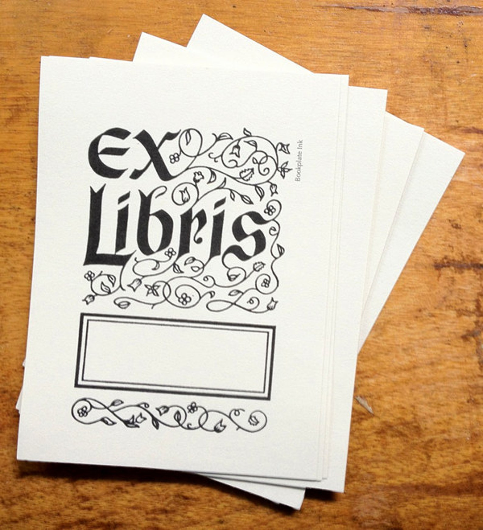 Ex Libris Design Bookplate - Etsy