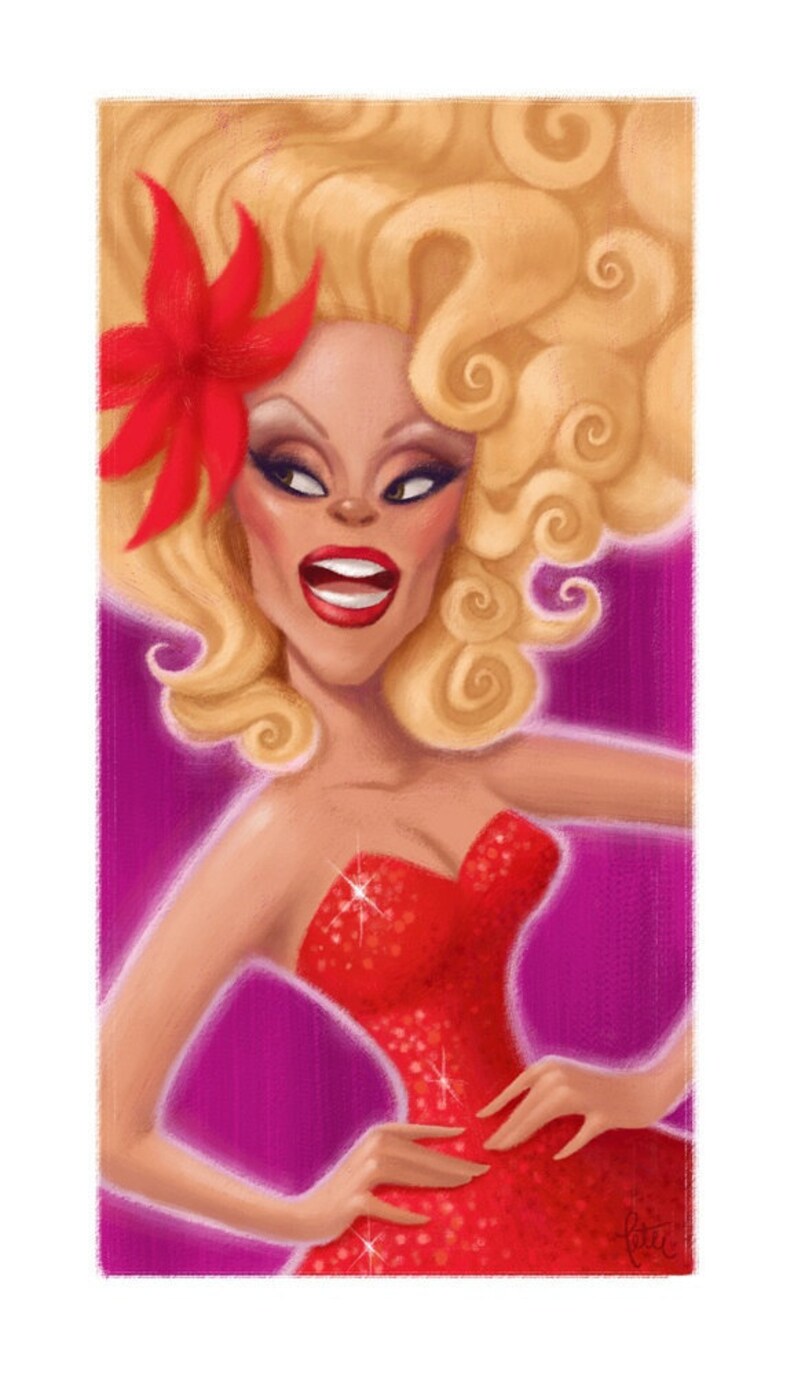 Rupaul 11x17 Print - Etsy