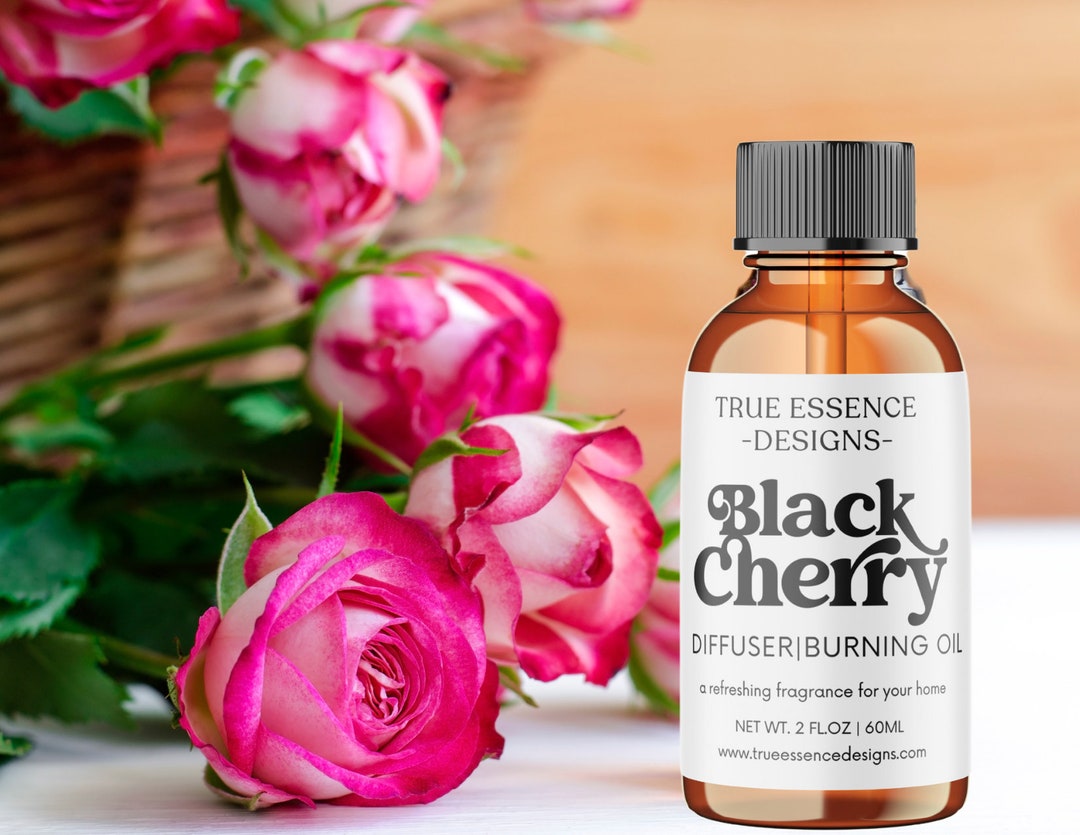 Black Cherry Scented Burning Oil ~ Aroma Burning Oil ~ Home Fragrance ...
