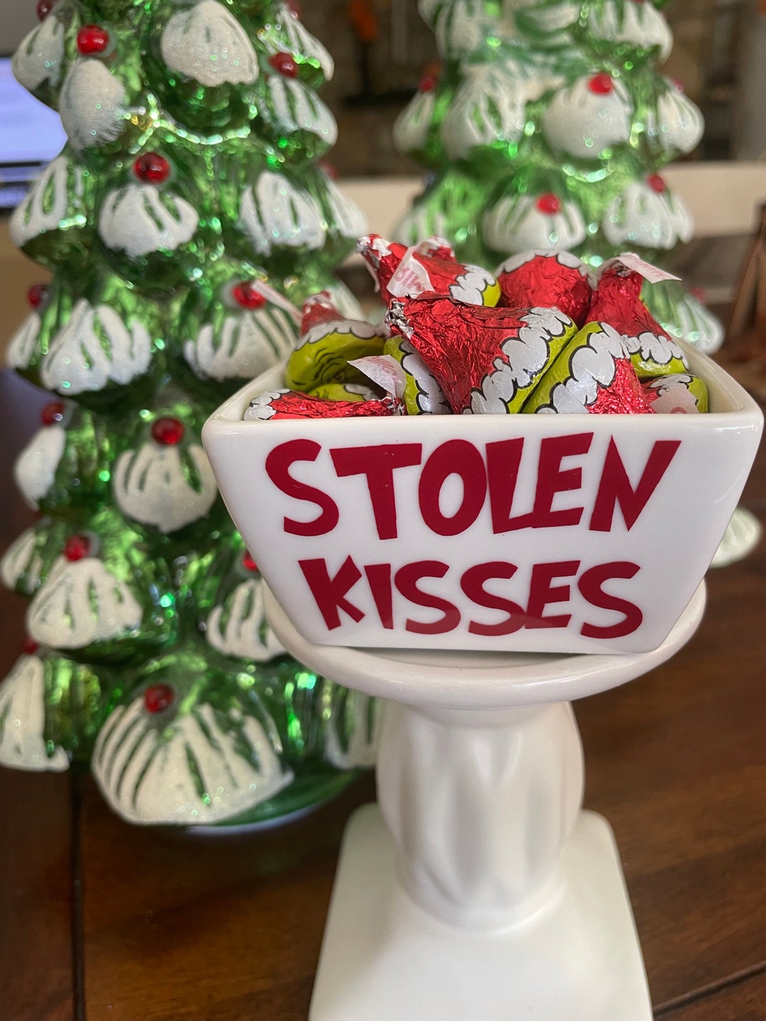 Christmas, Christmas Decor, Mini Candy Dish, Mini Candy Dish for Tiered ...