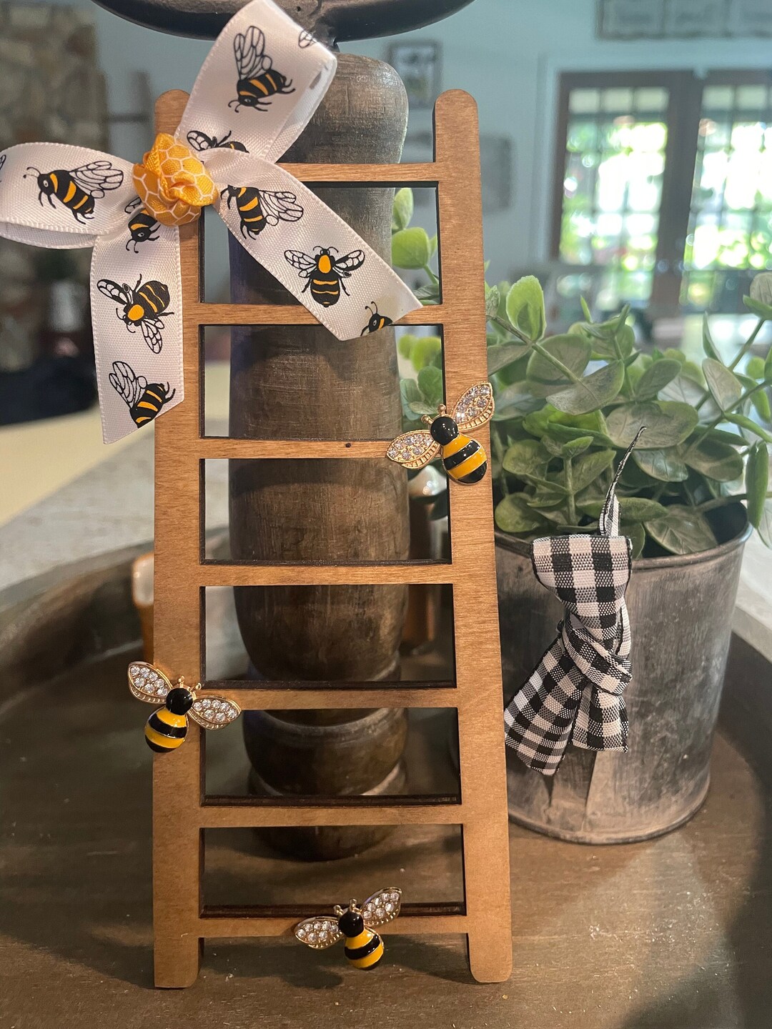 Bee Decor, Tiered Trays, Decorative Shelves, Bee Tiered Tray Decor ...