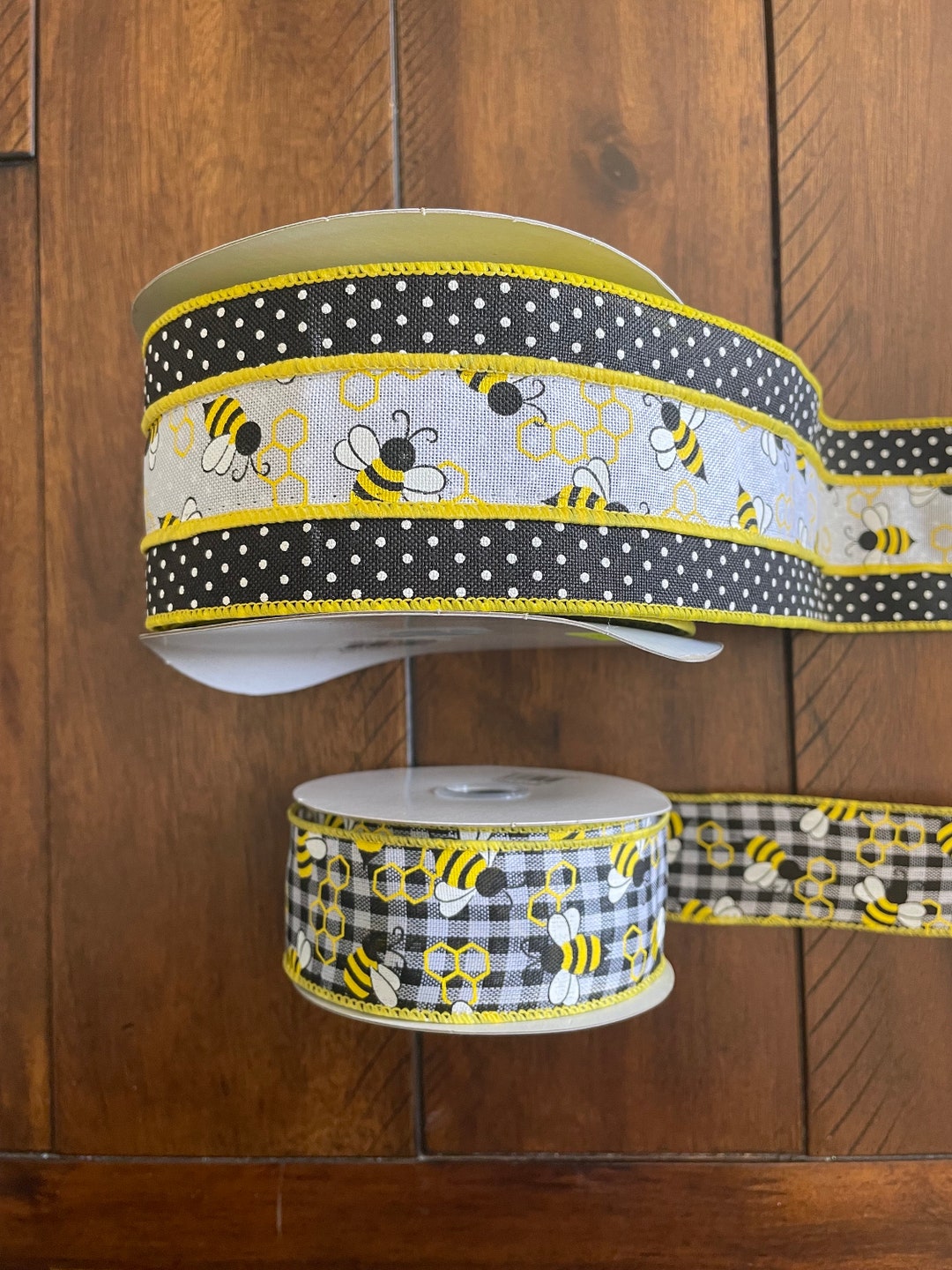 Honeybee Ribbon, Honeybee, Ribbon, Bumblebee, Bumblebee Ribbon, Wired ...