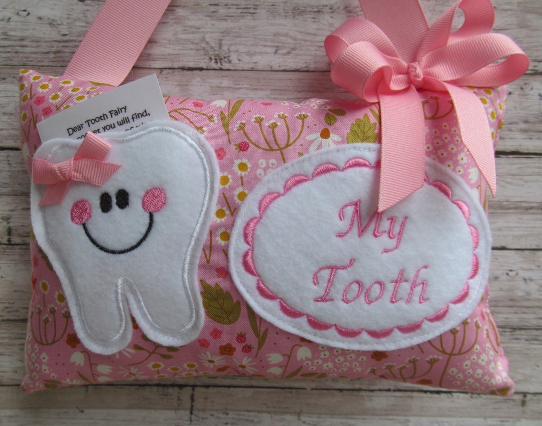 Personalized Tooth Fairy Pillow, Children's Keepsake, Custom Tooth ...