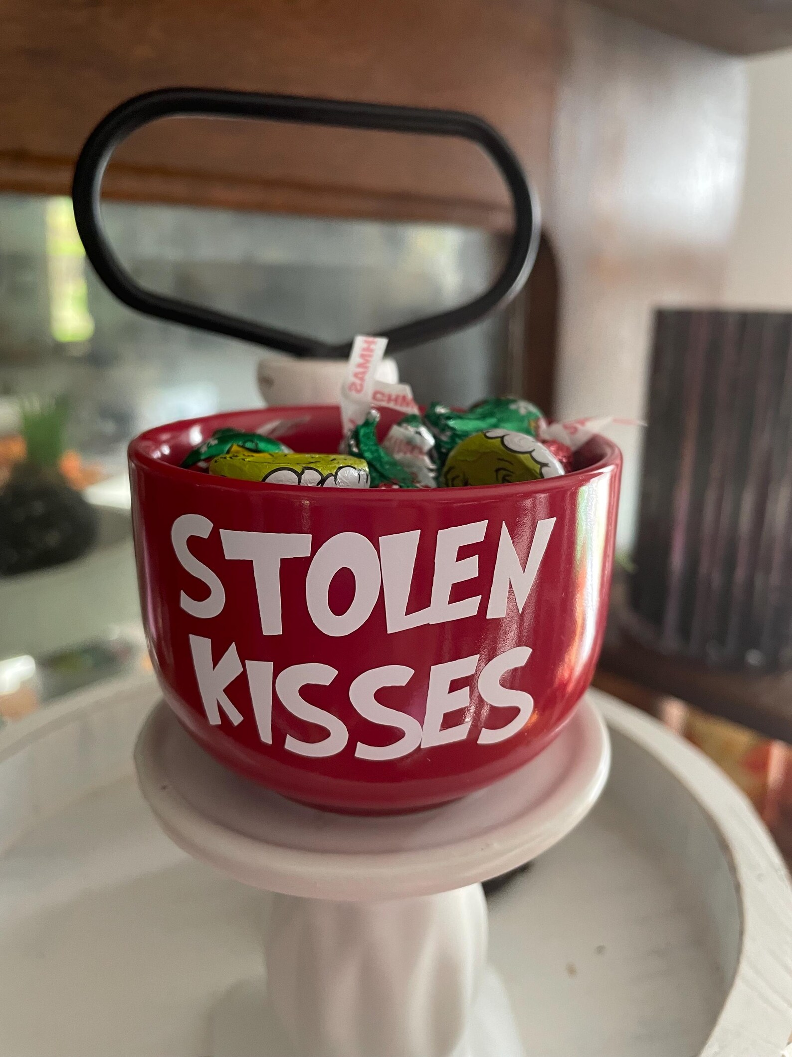 Christmas, Christmas Decor, Mini Candy Dish, Mini Candy Dish for Tiered ...